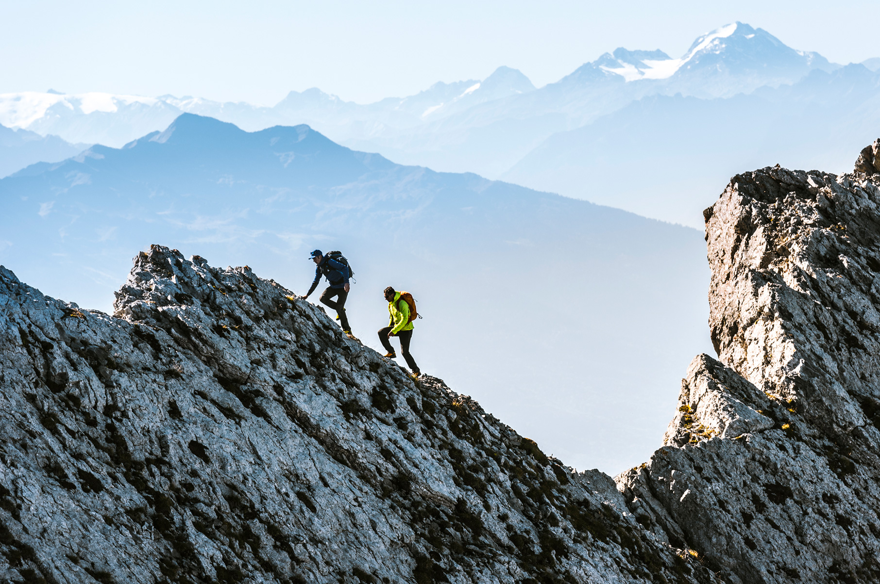Sur les arêtes de l'Etale - Marc Daviet Photography